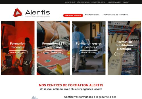 alertis formation SST incendie CHSCT habilitation | Avis Site