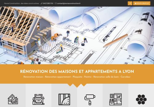 Novia Construction | Avis Site