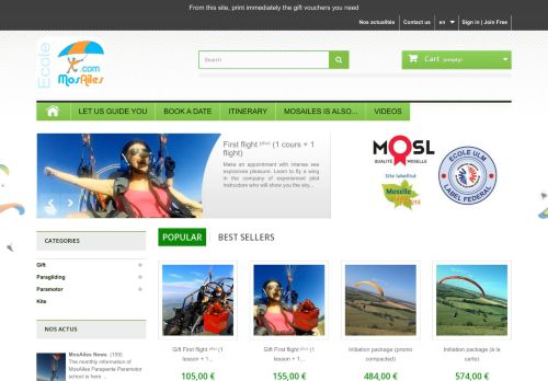MosAiles - Parapente paramoteur | Avis Site