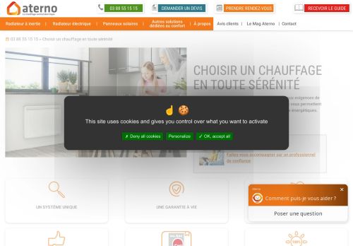 Chauffage Aterno | Avis Site