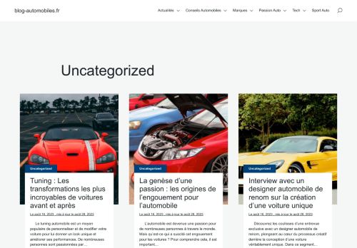 Blog voiture | Avis Site