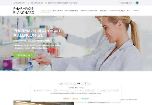 Pharmacie Blanchard | Avis Site