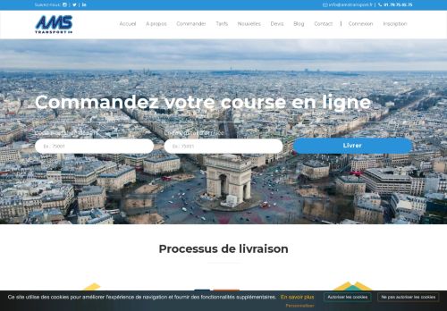 AMS Transport | Avis Site