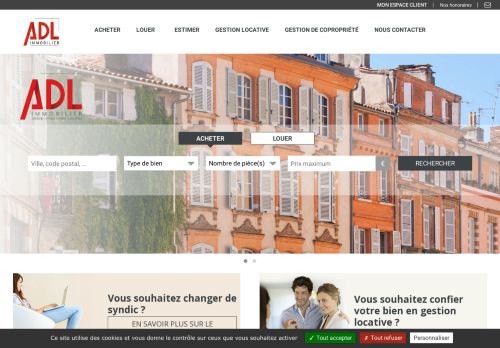 ADL Immobilier | Avis Site