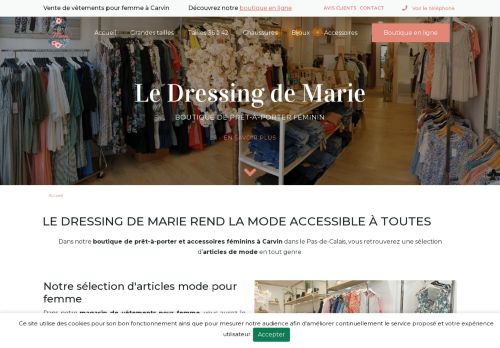 Le Dressing de Marie | Avis Site