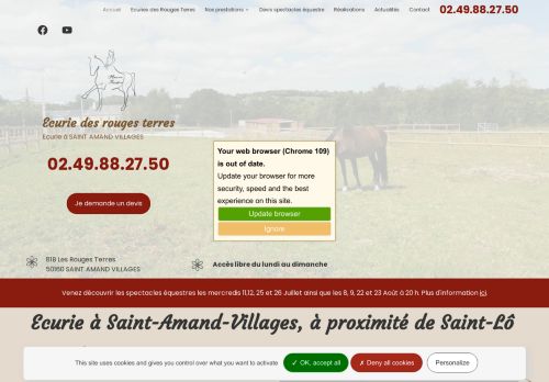 Écuries des Rouges Terres | Avis Site