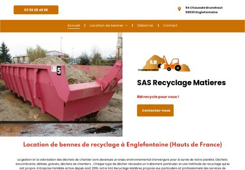 SAS Recyclage Matieres | Avis Site