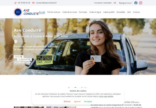 Axe Conduite | Avis Site