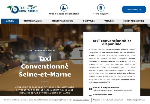 TAXI CONVENTIONNE VSL 77 | Avis Site