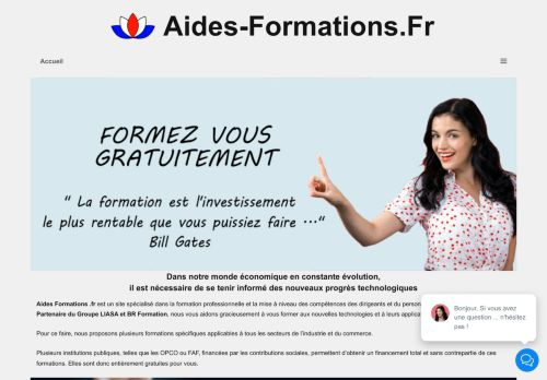 Aides Formations | Avis Site